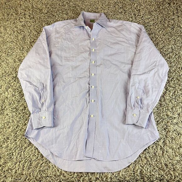Sid Mashburn | Shirts | Sid Mashburn Dress Shirt Mens 347 Blue Collared ...